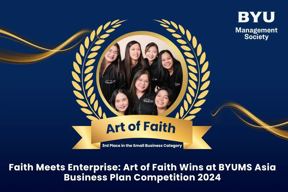 Faith Meets Enterprise: Art of Faith Wins at BYUMS Asia Business Plan ...